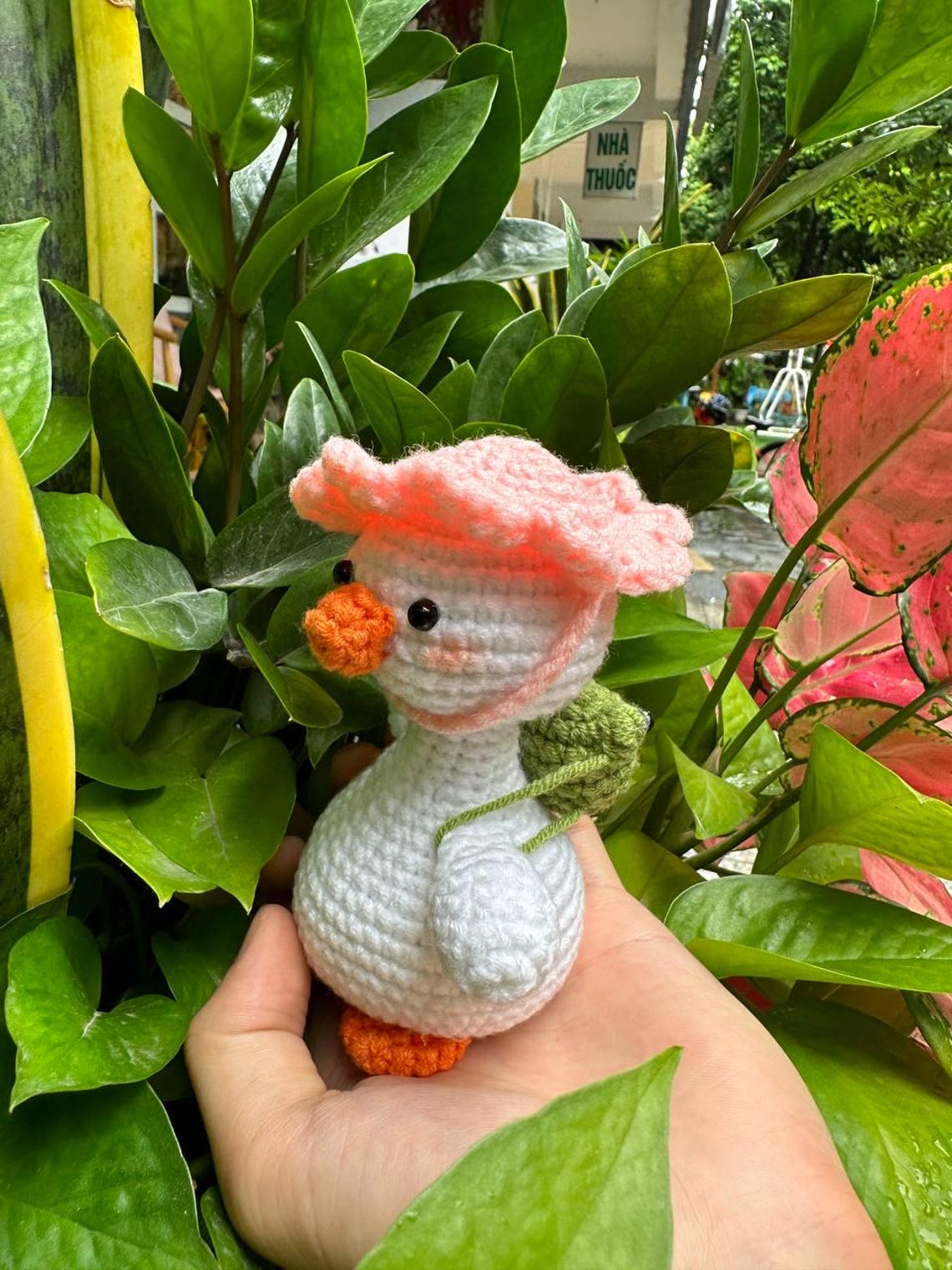 Duck Backpack Frog Crochet Pattern Pattern Duck Plush Duck Backpack ...