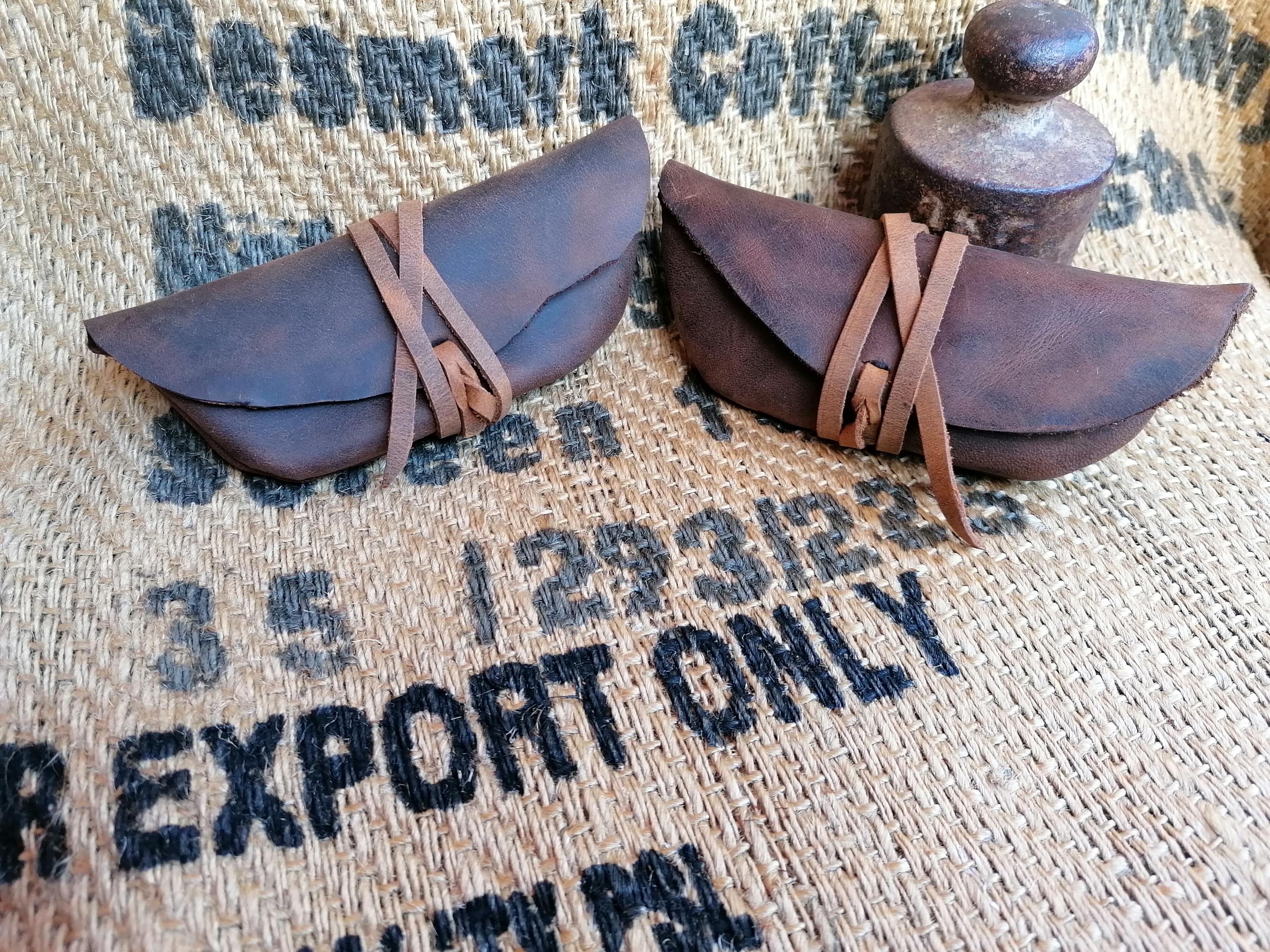 Handmade Leather Coin Purse: Viking Age Medieval Pouch - Etsy