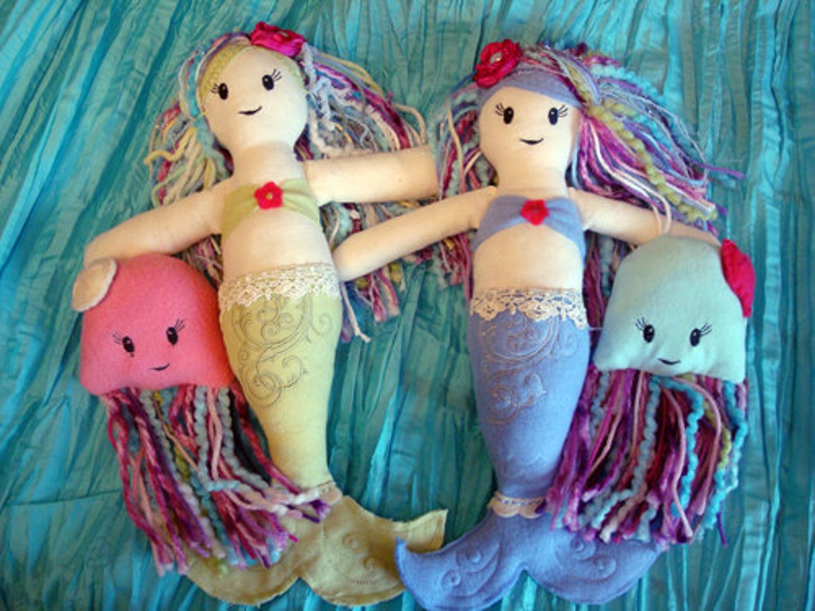 Mermaid Doll Tutorial Sewing Pattern - Etsy Australia