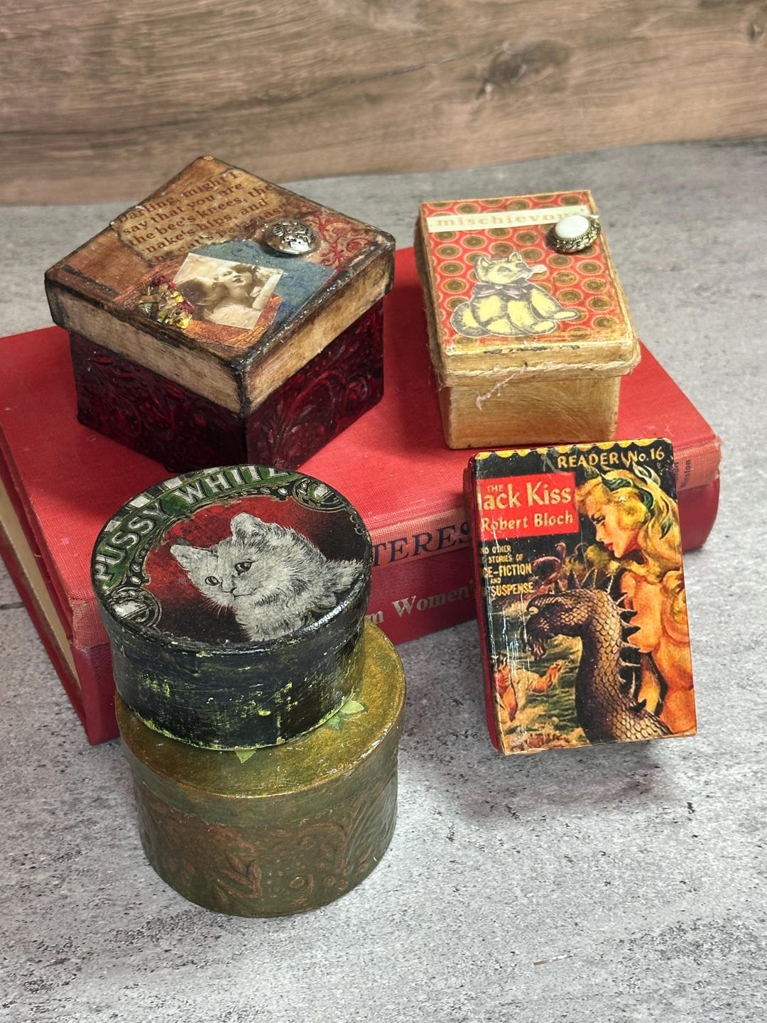 Unique Original Gift Box / Trinket Box - Etsy