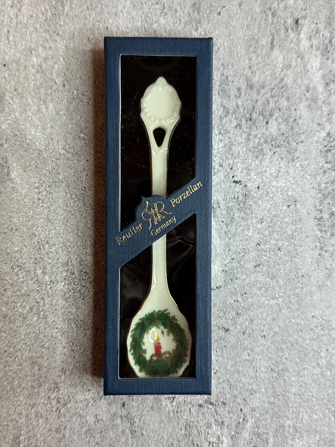 Reutter Porzellan Collectible Christmas Spoon - Etsy