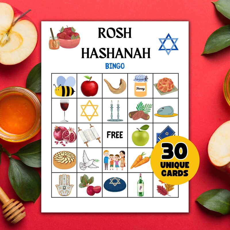 Jewish New Year Cards - Etsy