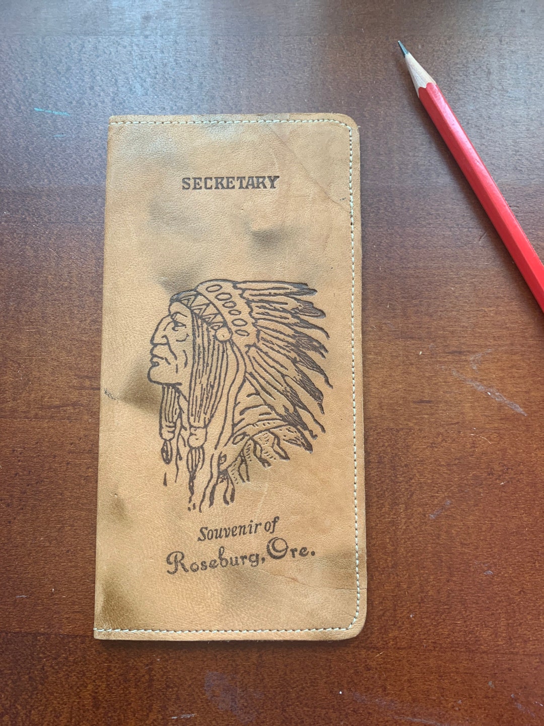 Vintage Roseburg Oregon Secretary Wallet Paper Holder - Etsy