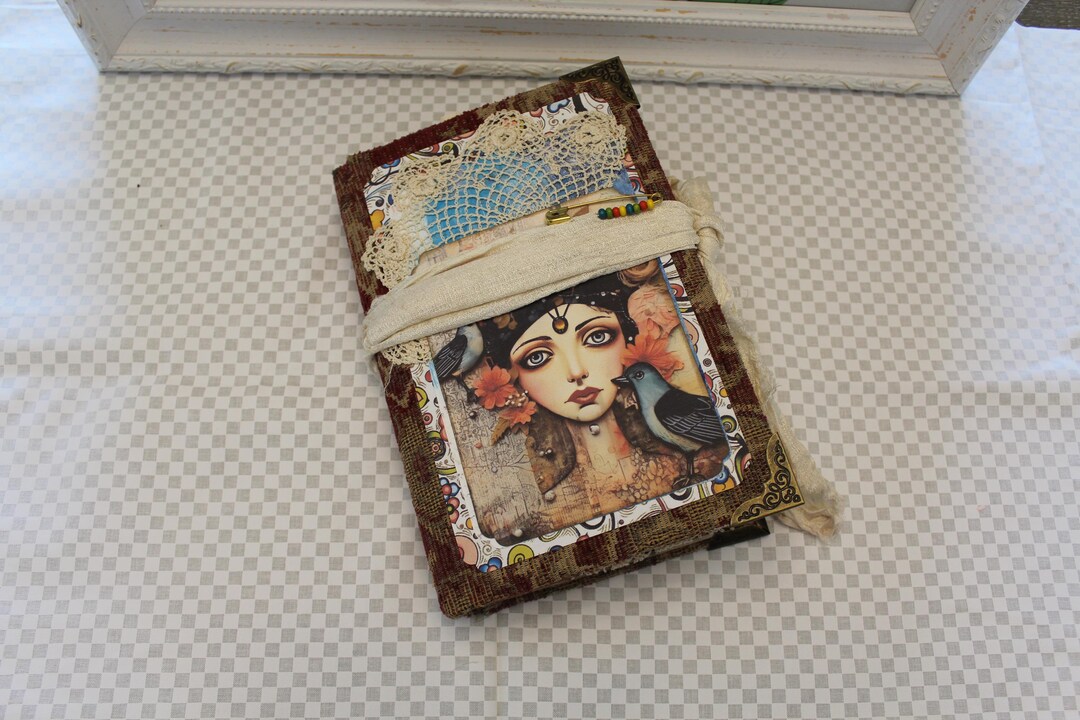 Quirky Character Junk Journal - Etsy