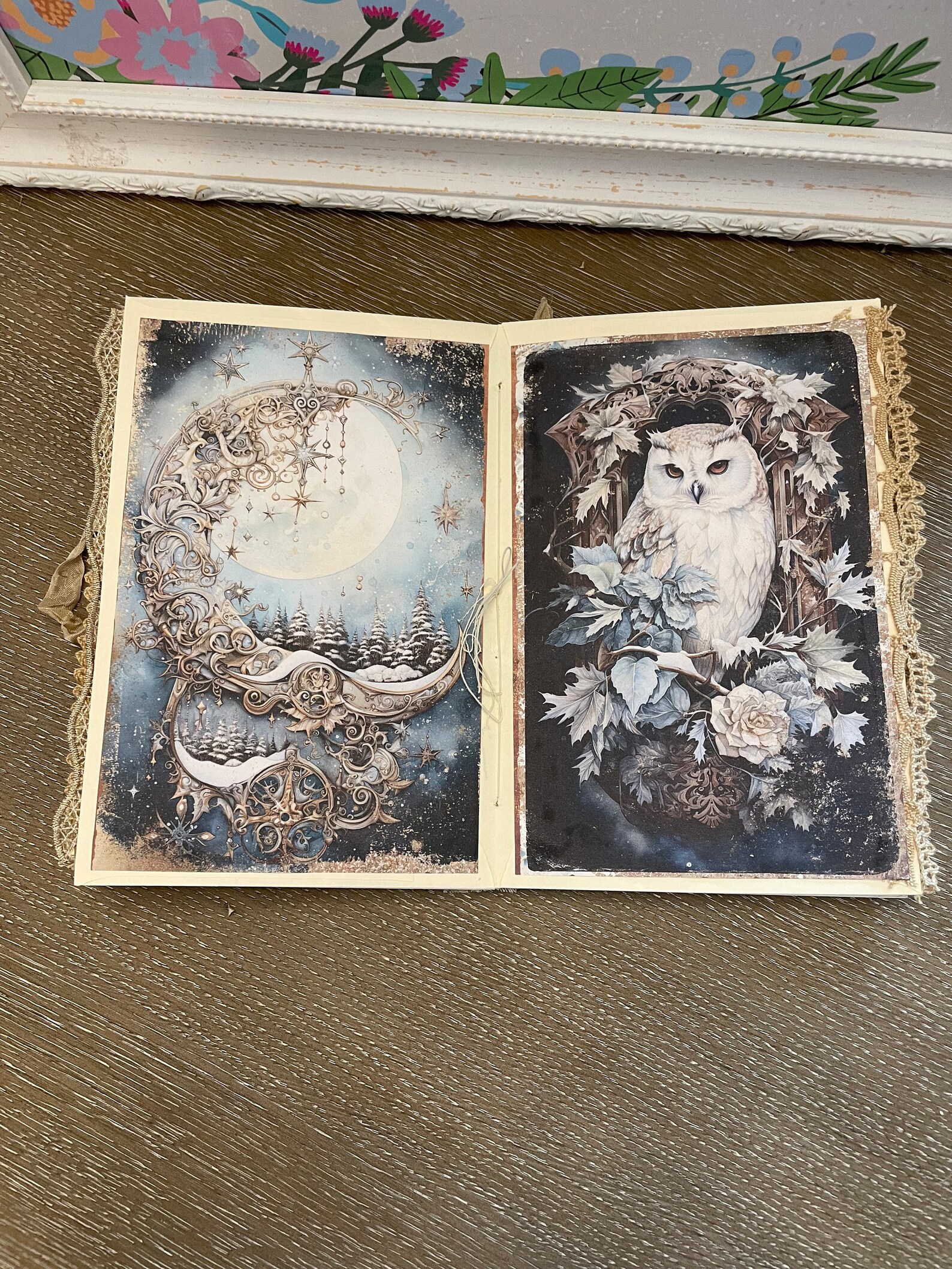 Clockwork Winter Junk Journal - Etsy