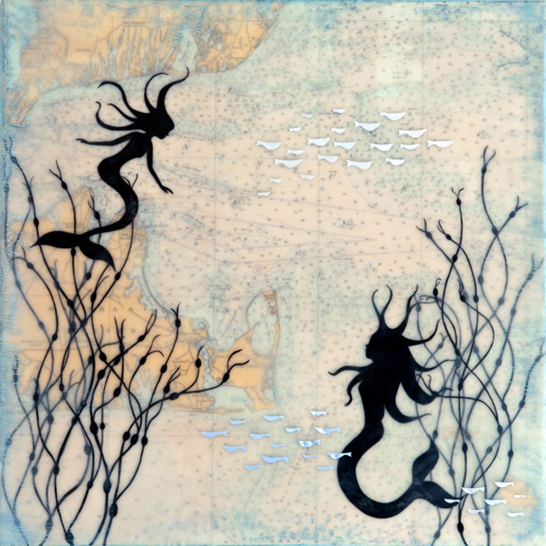 Print Limited Edition Martha's Vineyard Mermaid - Etsy