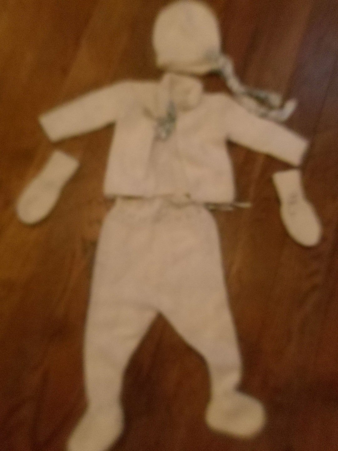 Vintage Handmade New Born Baby Angora Outfit - Etsy