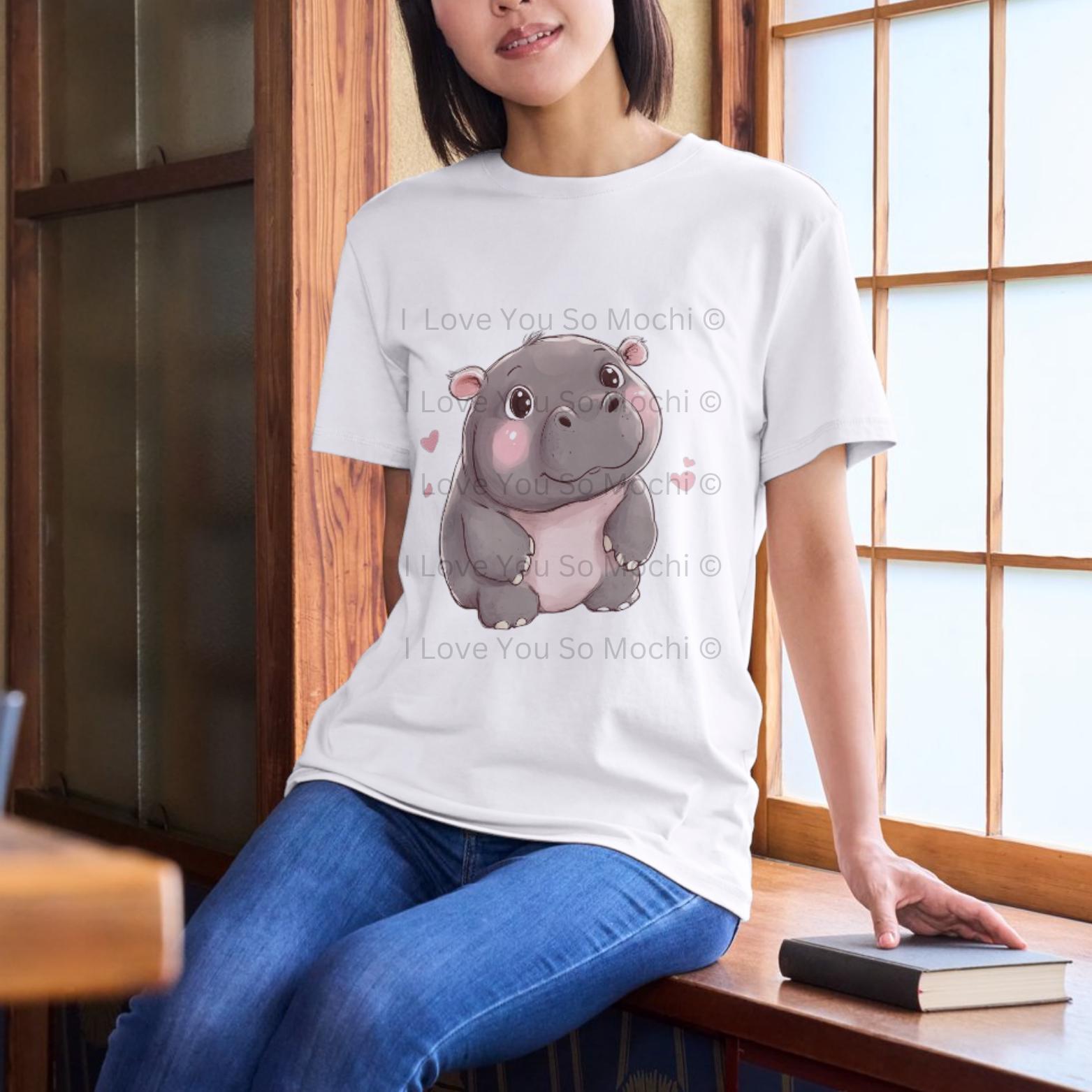 Pygmy Hippo Moo Deng PNG Bundle, Hippo PNG, Moo Deng Clipart, Hippo Art ...