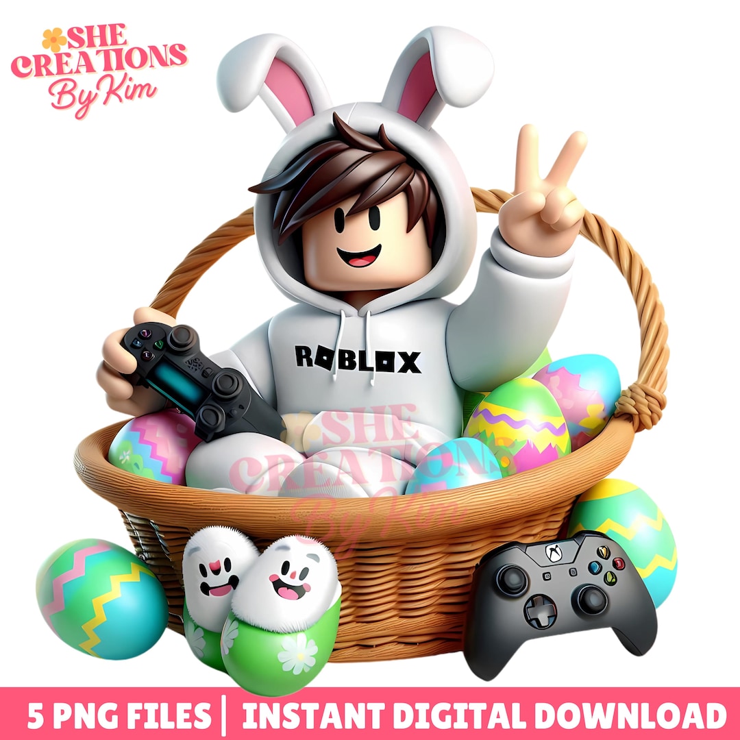 Roblox Easter Png, Roblox Png, Roblox Easter Sublimation Wraps, Roblox ...