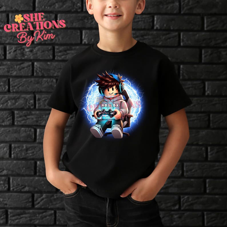 Roblox Gamer PNG & Sticker Bundle: Boys Gaming Designs (digital ...