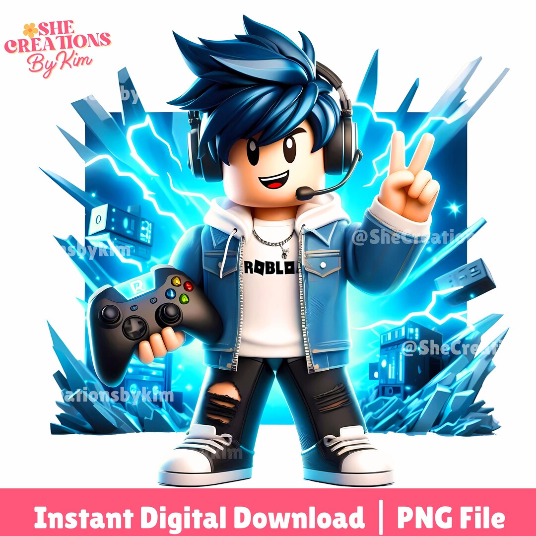 Roblox Png, Roblox Gamer, Roblox Shirt Png, Roblox Clipart, Roblox ...