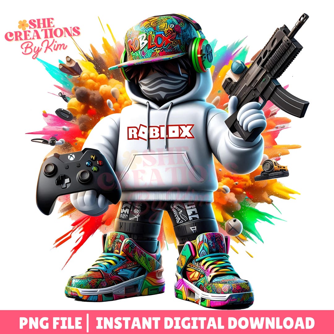 Roblox Png, Roblox Sublimation Design, Roblox Png Images, Boys Shirt ...