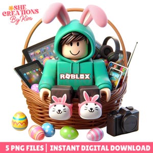 Roblox Easter Png, Roblox Png, Roblox Easter Sublimation Wraps, Roblox ...