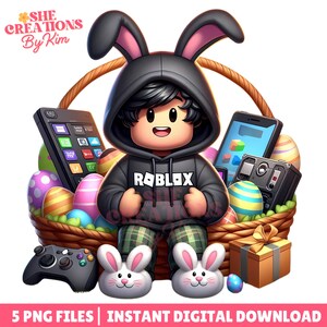 Roblox Easter Png, Roblox Png, Roblox Easter Sublimation Wraps, Roblox ...