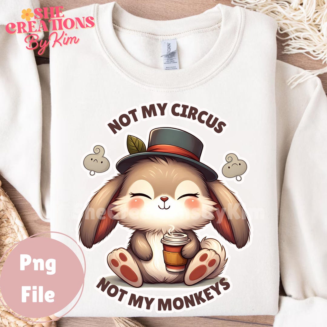 Cute Bunny Png Trendy PNG Popular PNG Sweatshirt Png Sarcastic Sticker ...