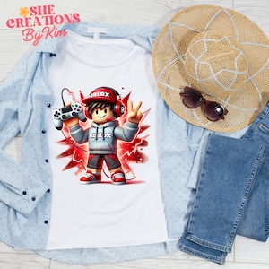Roblox Boy PNG: Gamer Clipart & Stickers (digital Download) - Etsy