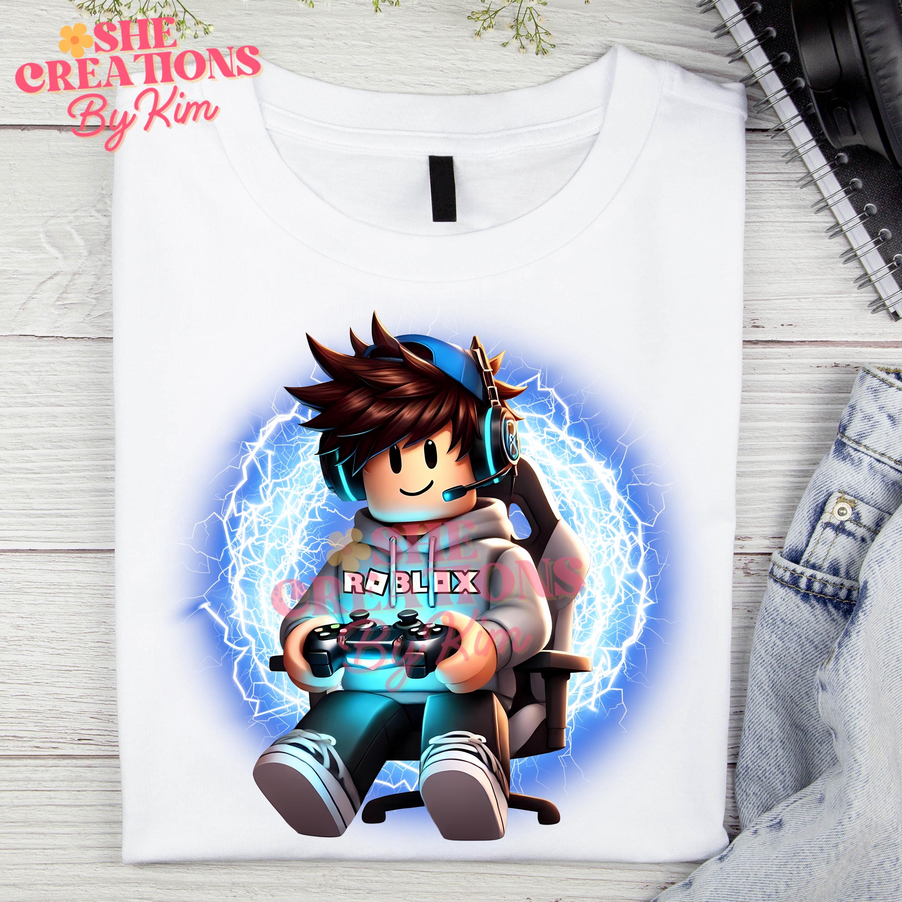 Roblox Gamer PNG & Sticker Bundle: Boys Gaming Designs (digital ...
