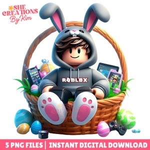 Roblox Easter Png, Roblox Png, Roblox Easter Sublimation Wraps, Roblox ...