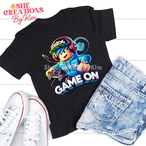 Roblox Boy PNG: Gamer Clipart, Game Stickers (digital Download) - Etsy