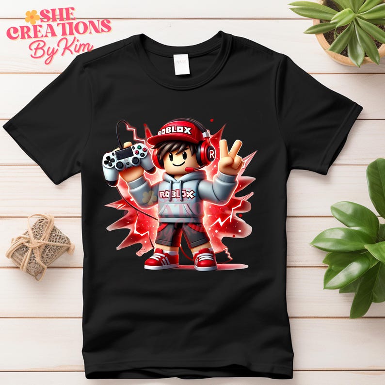 Roblox Boy PNG: Gamer Clipart & Stickers (digital Download) - Etsy