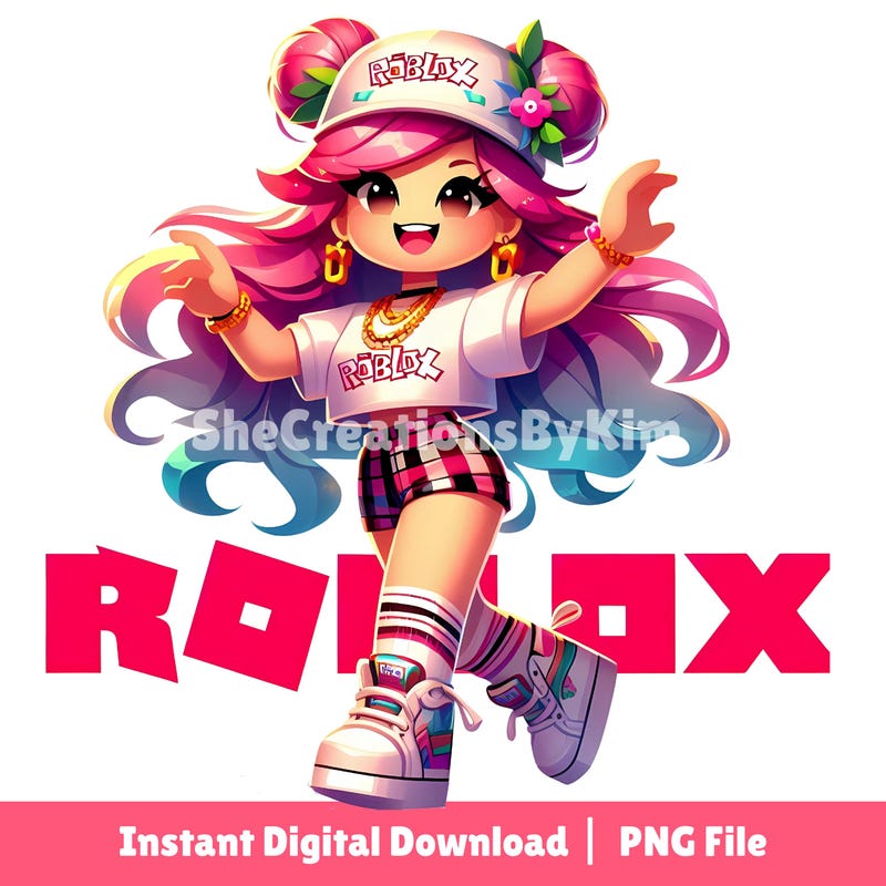Roblox Tshirts for Girls - Etsy