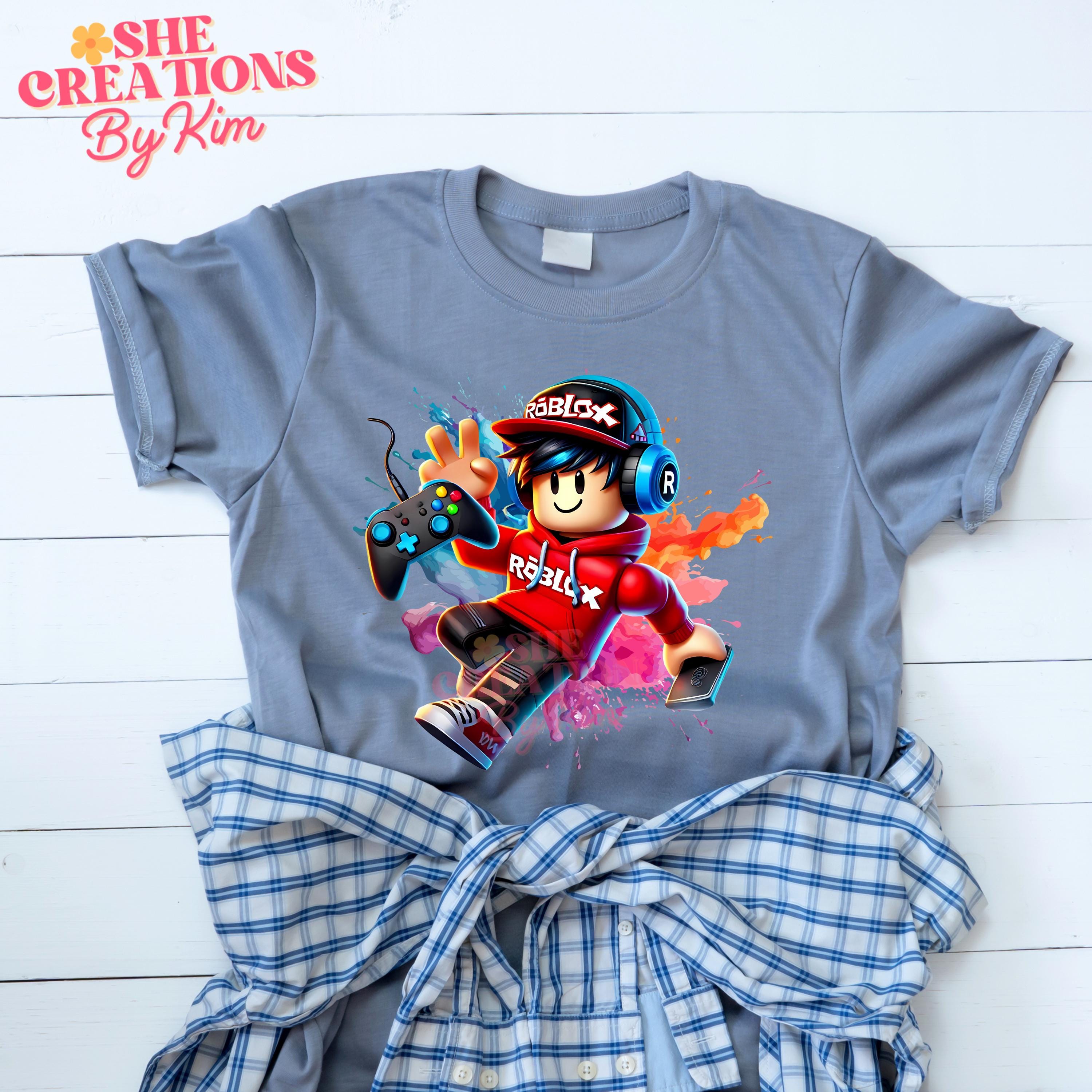 Roblox Boy PNG: Gamer Clipart, Gaming Stickers (digital Download ...
