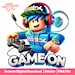 Roblox Boy PNG: Gamer Clipart, Game Stickers (digital Download) - Etsy