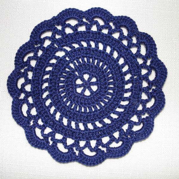 Blue Doilies - Etsy