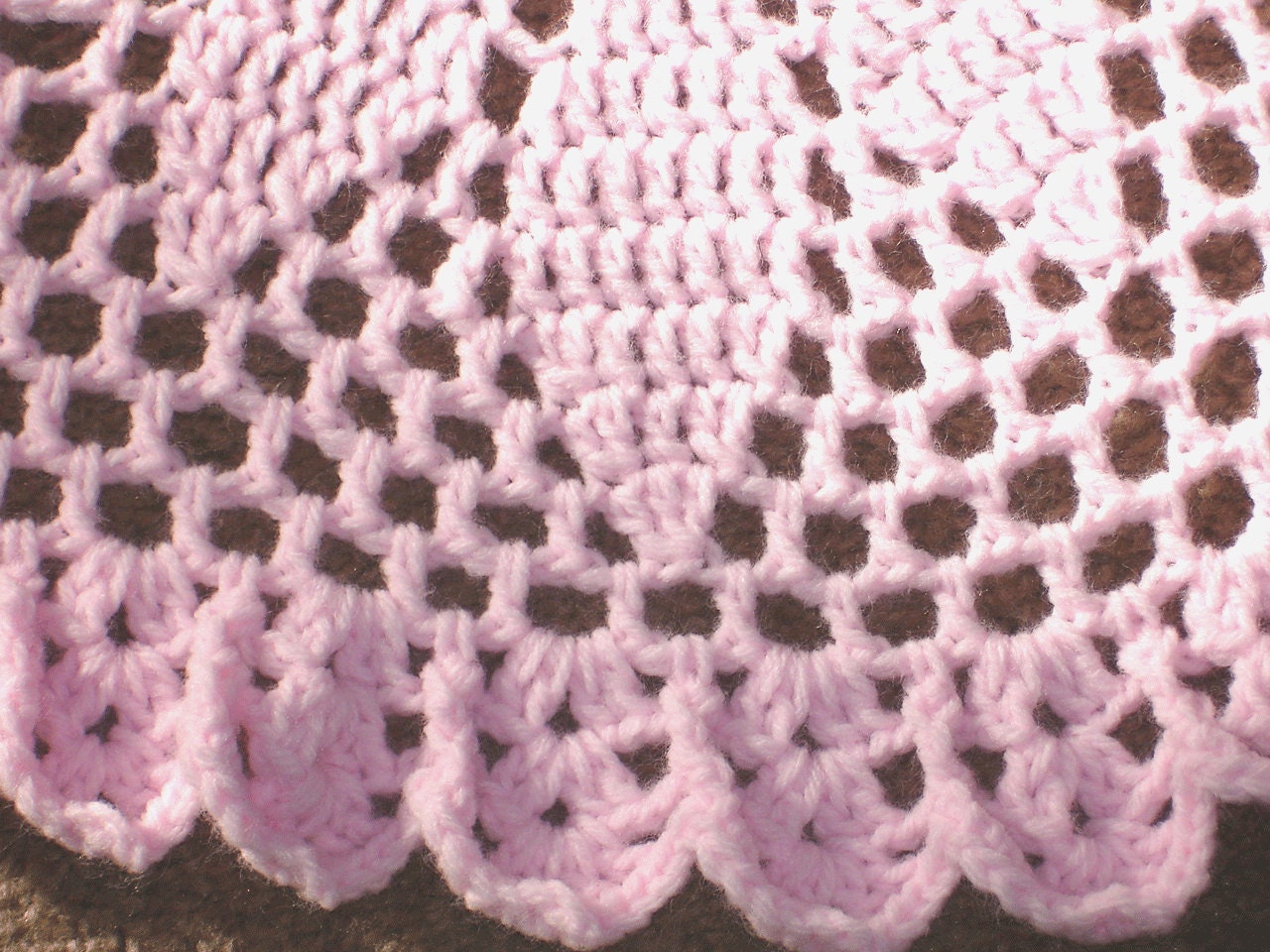 Pastel Pink Spring Surprise Circular Crocheted Baby - Etsy