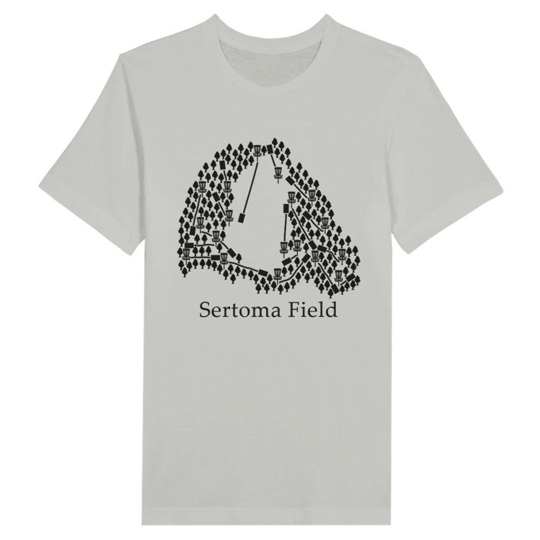 Sertoma Field black Premium Disc Golf T-shirt - Etsy