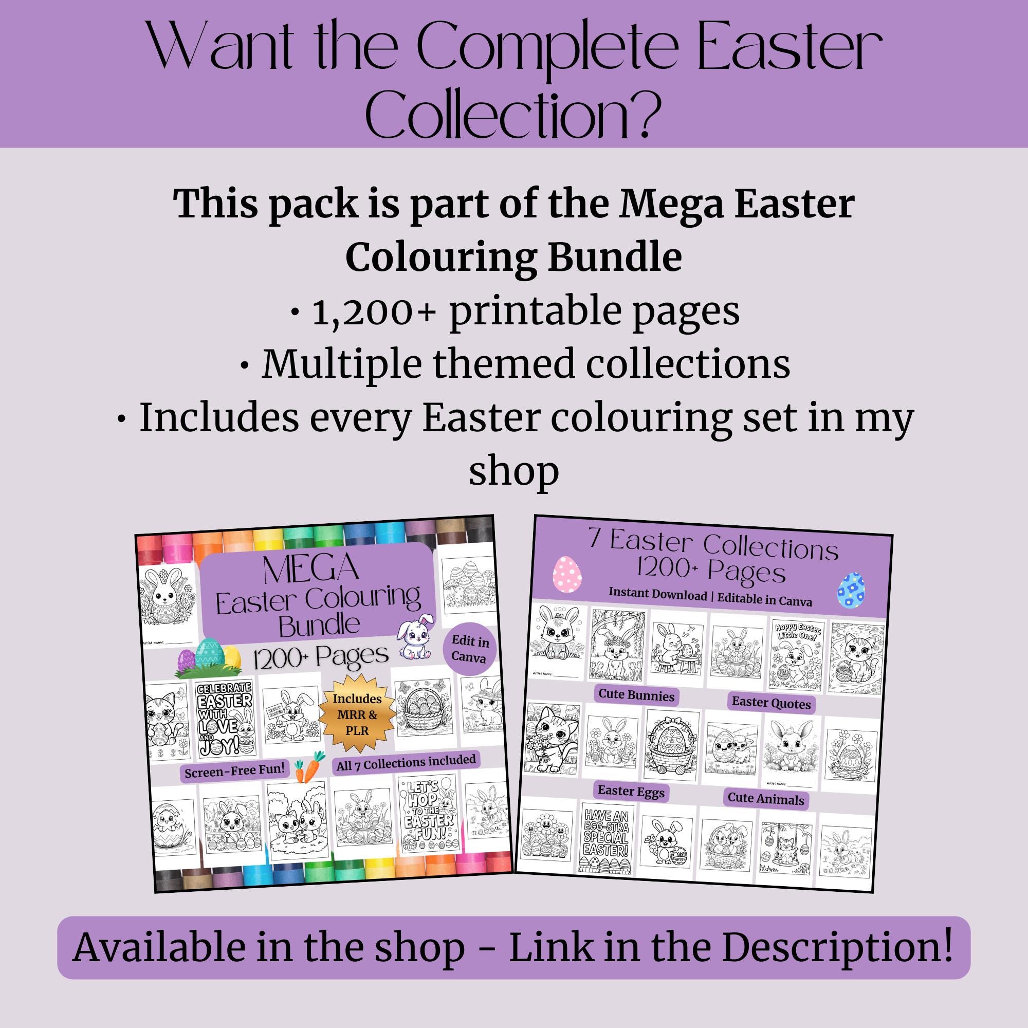 230 Storybook Easter Bunny Colouring Pages | Printable Designs With PLR ...
