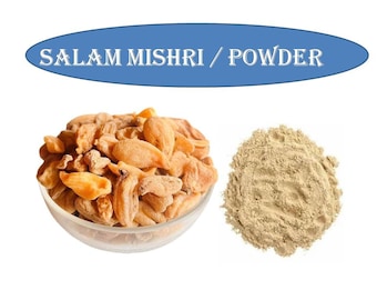 Salab Misri, Salam Mishri, Salam Mishri Powder, Salab Misri Churna ...
