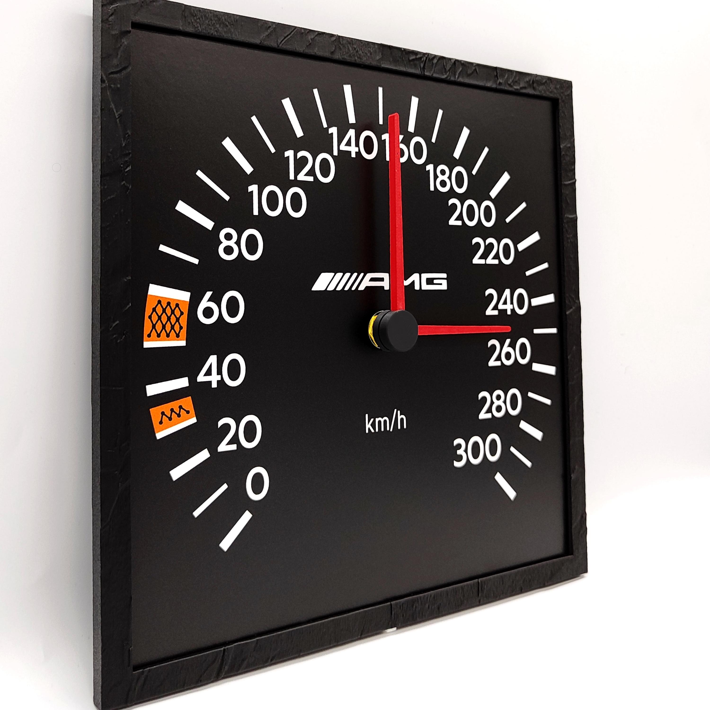 Classic Mercedes Desk Clock, Unique Wall Clock, Personalized Car Guy ...