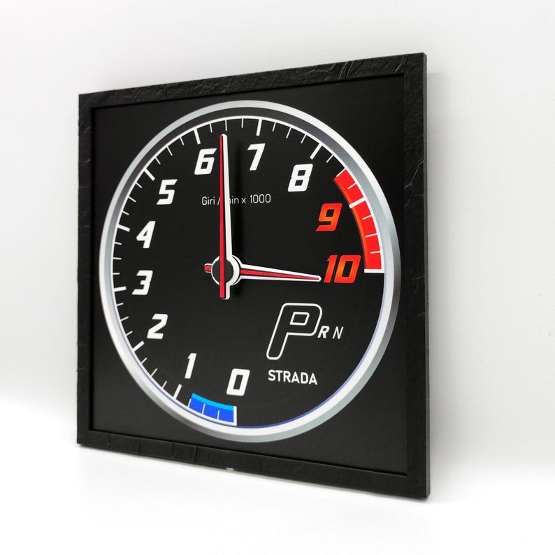 Lamborghini Desk Clock, Unique Wall Clock, Personalized Car Guy Gift ...