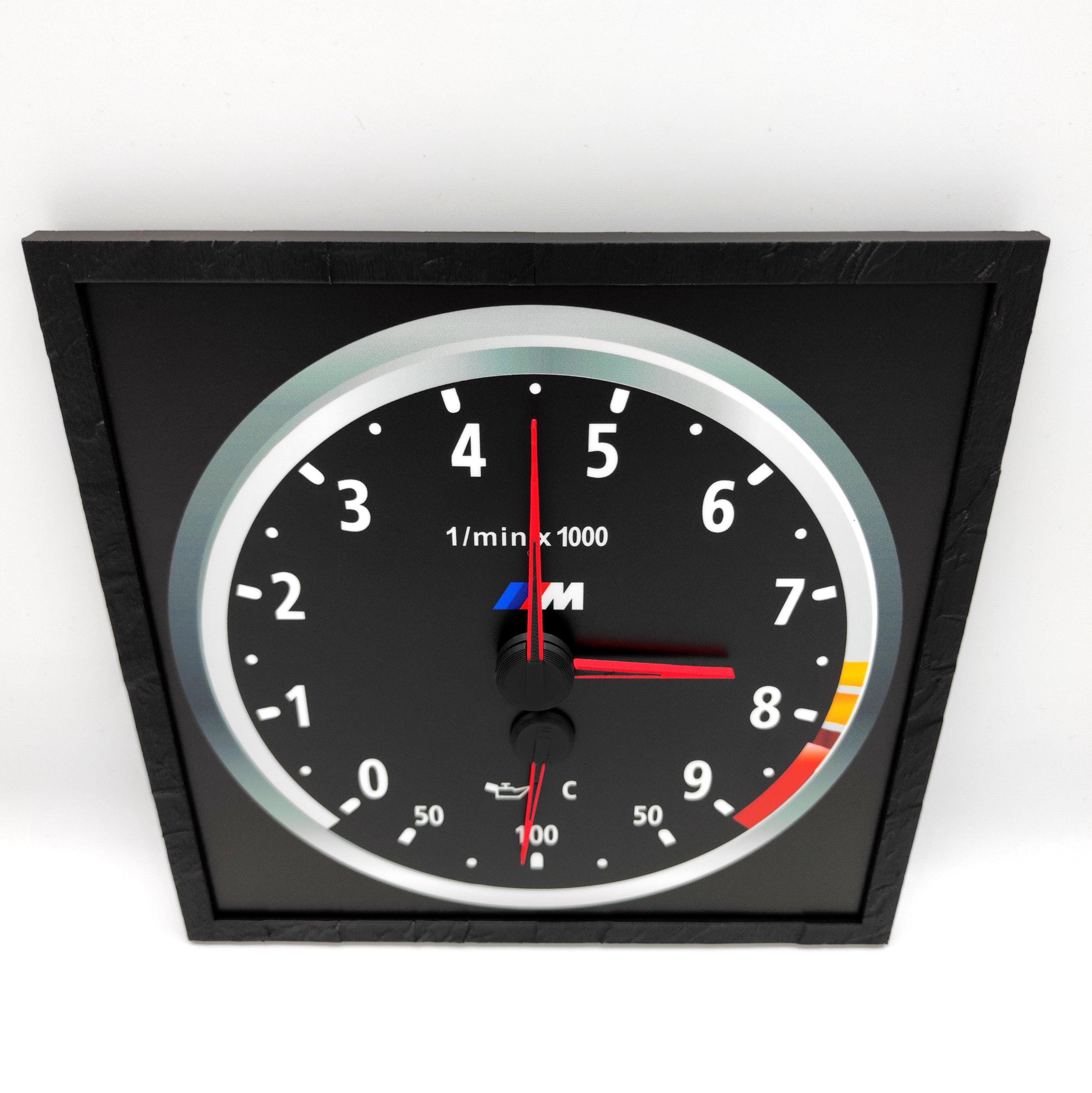 Bmw E60 M5 Speedometer Wall Clock, Desk Accessories, Car Guy Gift ...