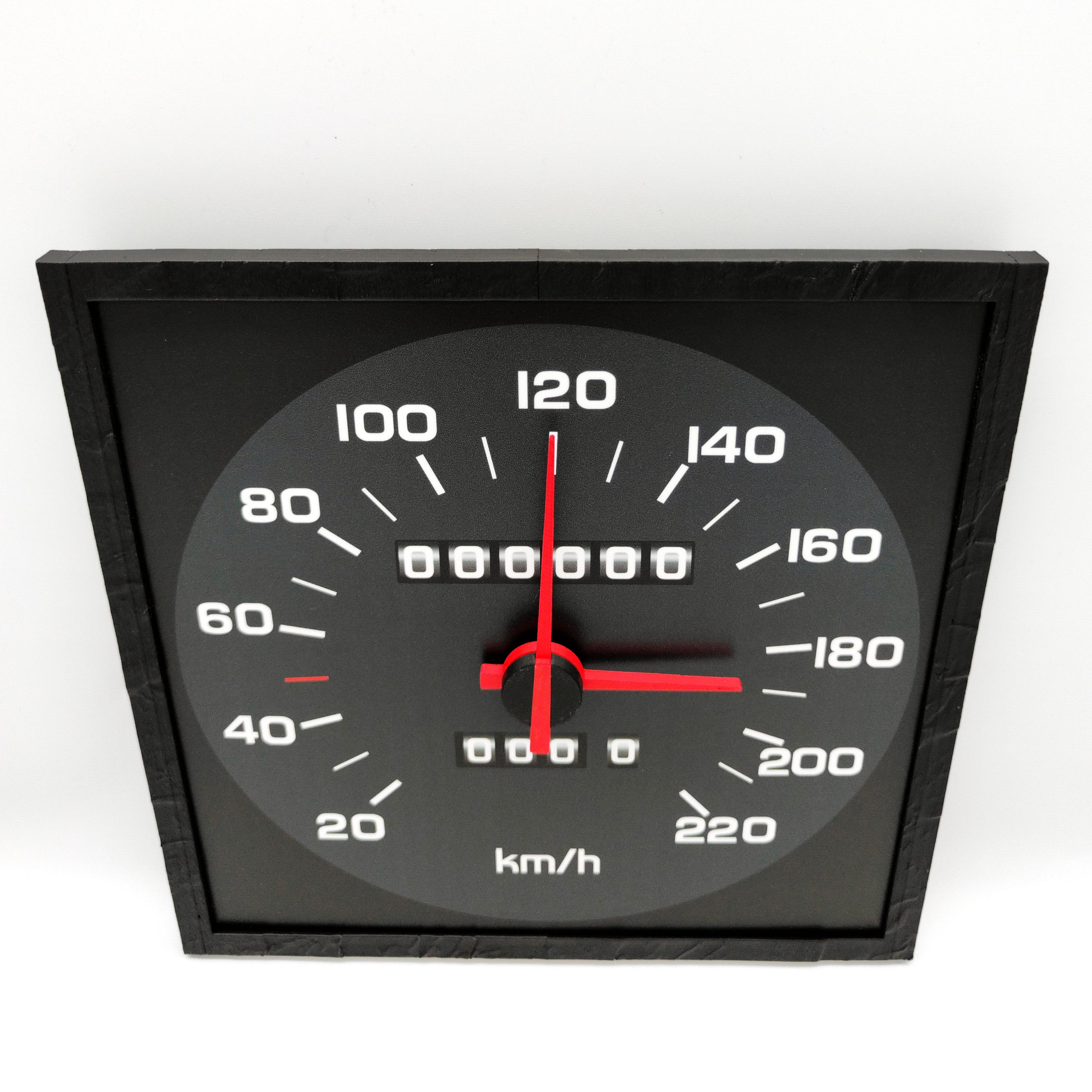 Volvo 740 Speedometer Wall Clock, Desk Accessories, Car Guy Gift ...