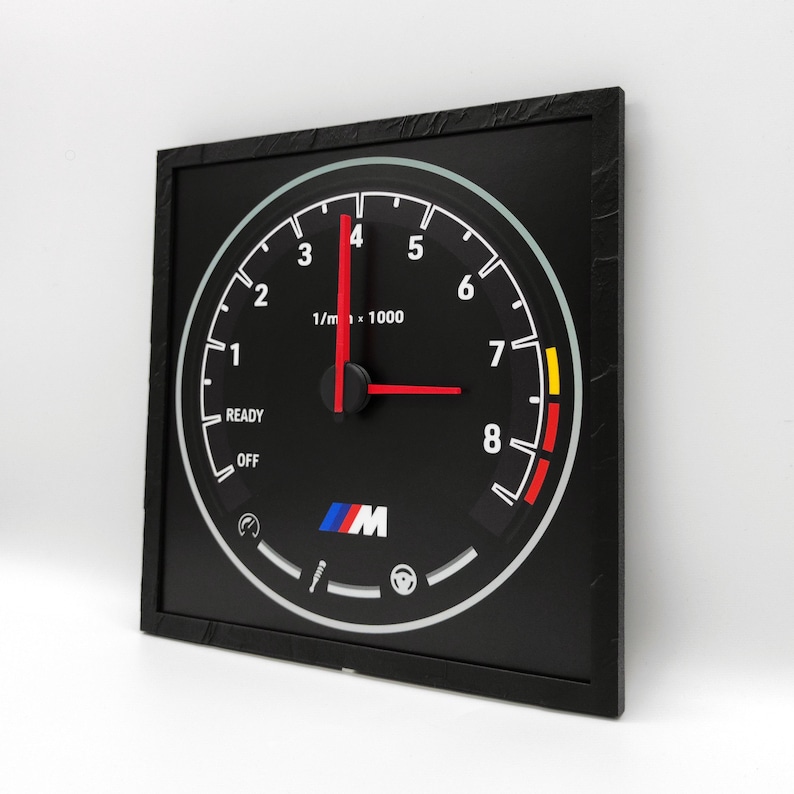 Bmw M3, M4 F80, F82 Desk Clock, Unique Wall Clock, Personalized Car Guy ...
