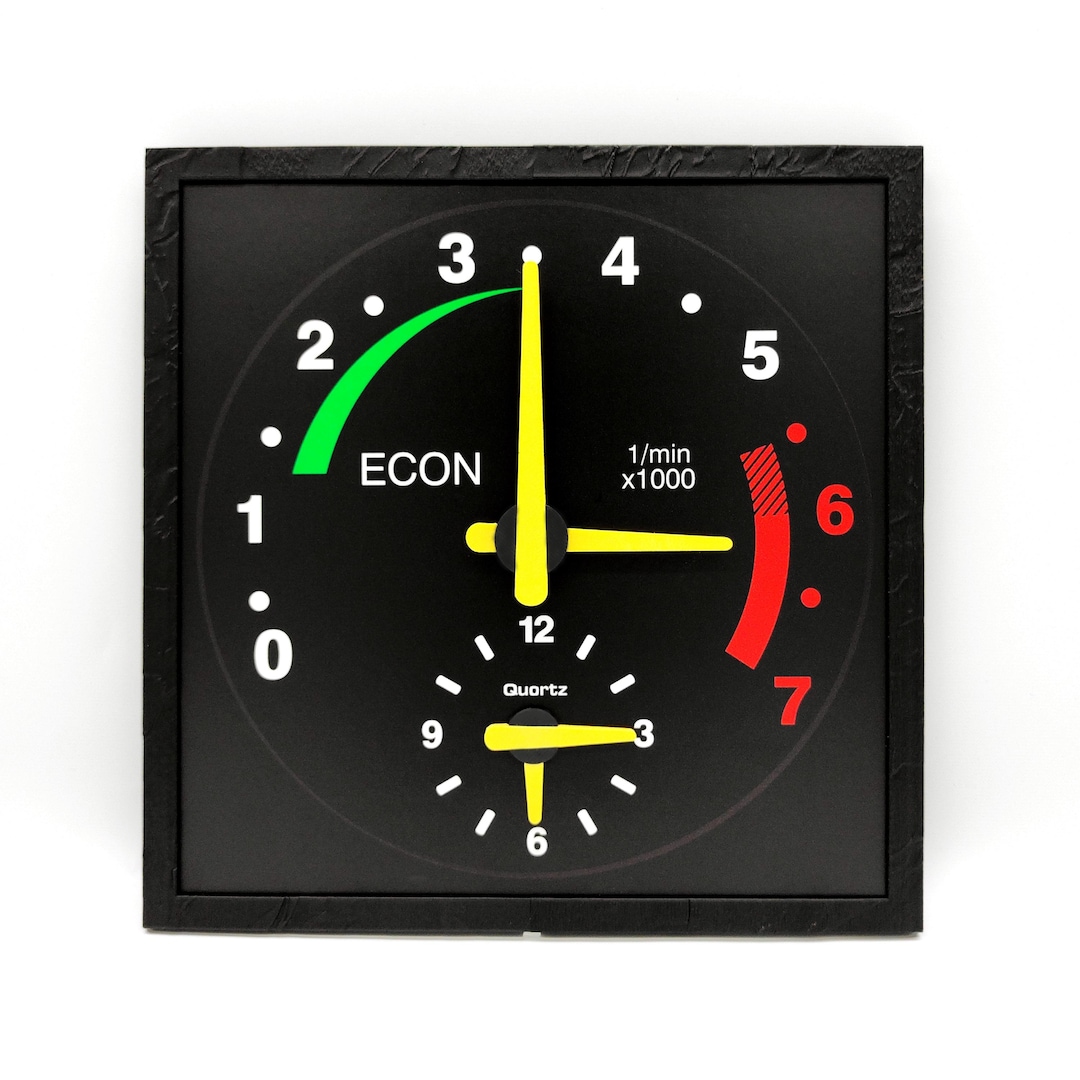 Saab 900 Speedometer Wall Clock, Desk Accessories, Car Guy Gift ...