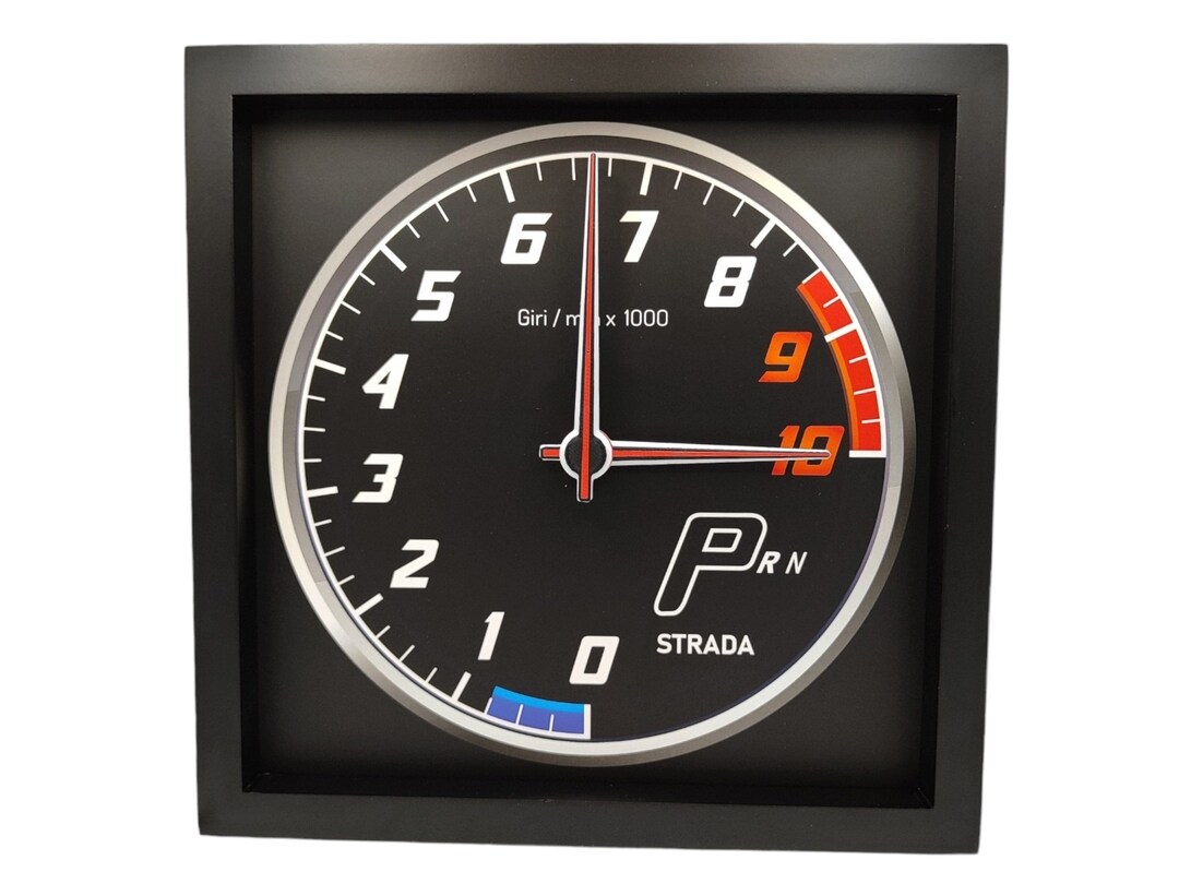Lamborghini Desk Clock, Unique Wall Clock, Personalized Car Guy Gift ...