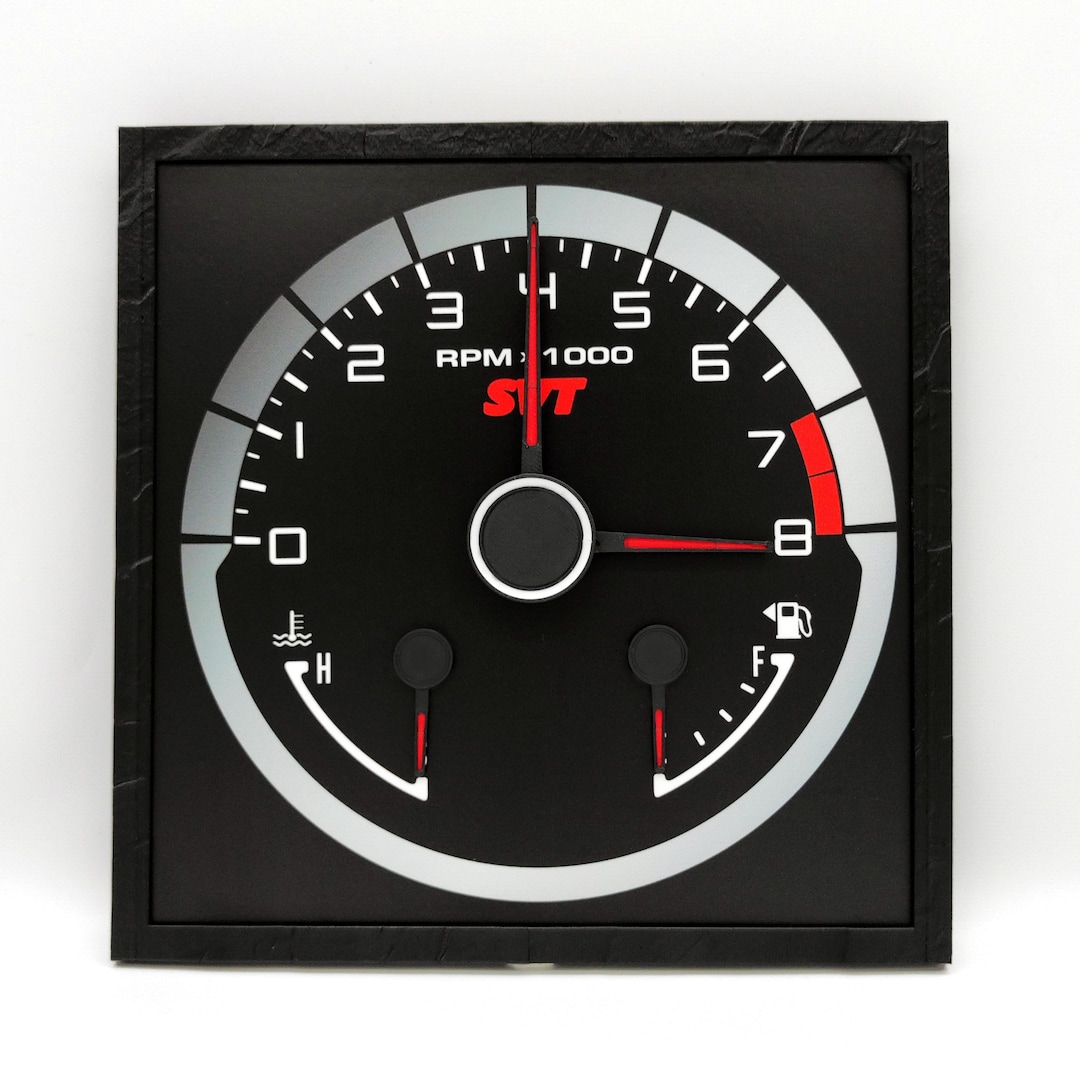 Mustang Shelby GT500 Speedometer Wall Clock, Desk Accessories, Car Guy ...