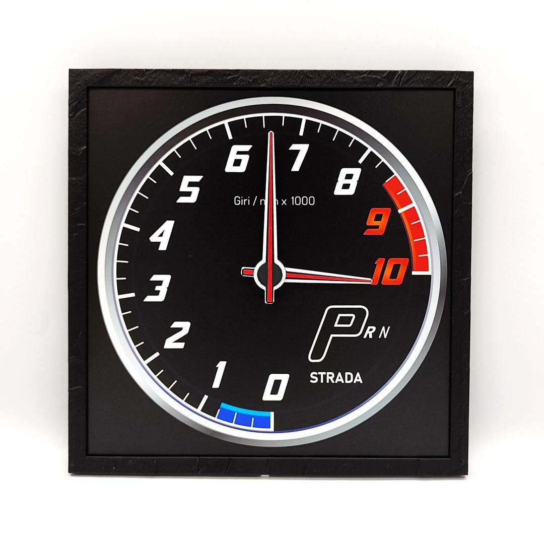Lamborghini Desk Clock, Unique Wall Clock, Personalized Car Guy Gift ...