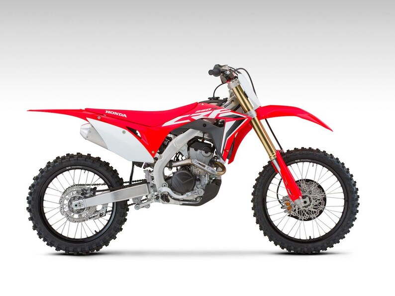 Honda CRF 250-450 2017-2020 VECTOR Template - Etsy