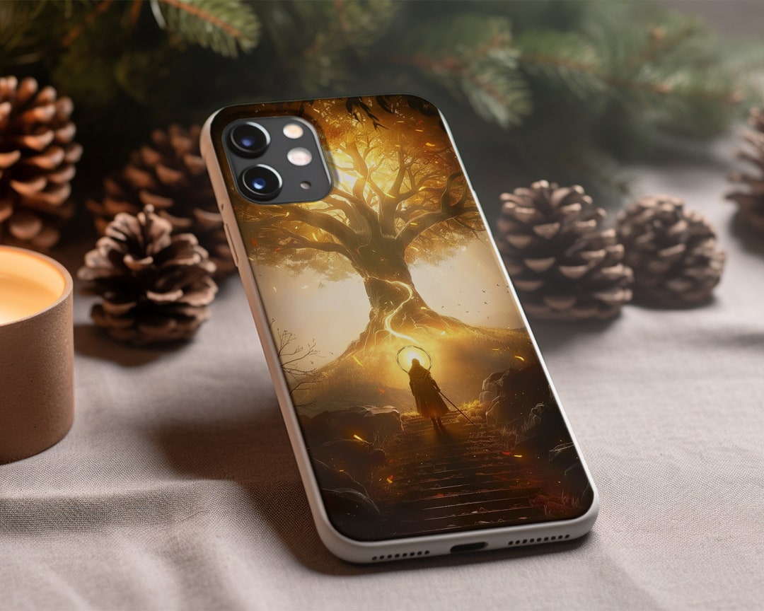 Elden Ring Erdtree Inspired Phone Case Elden Ring DLC Aesthetic Pattern ...