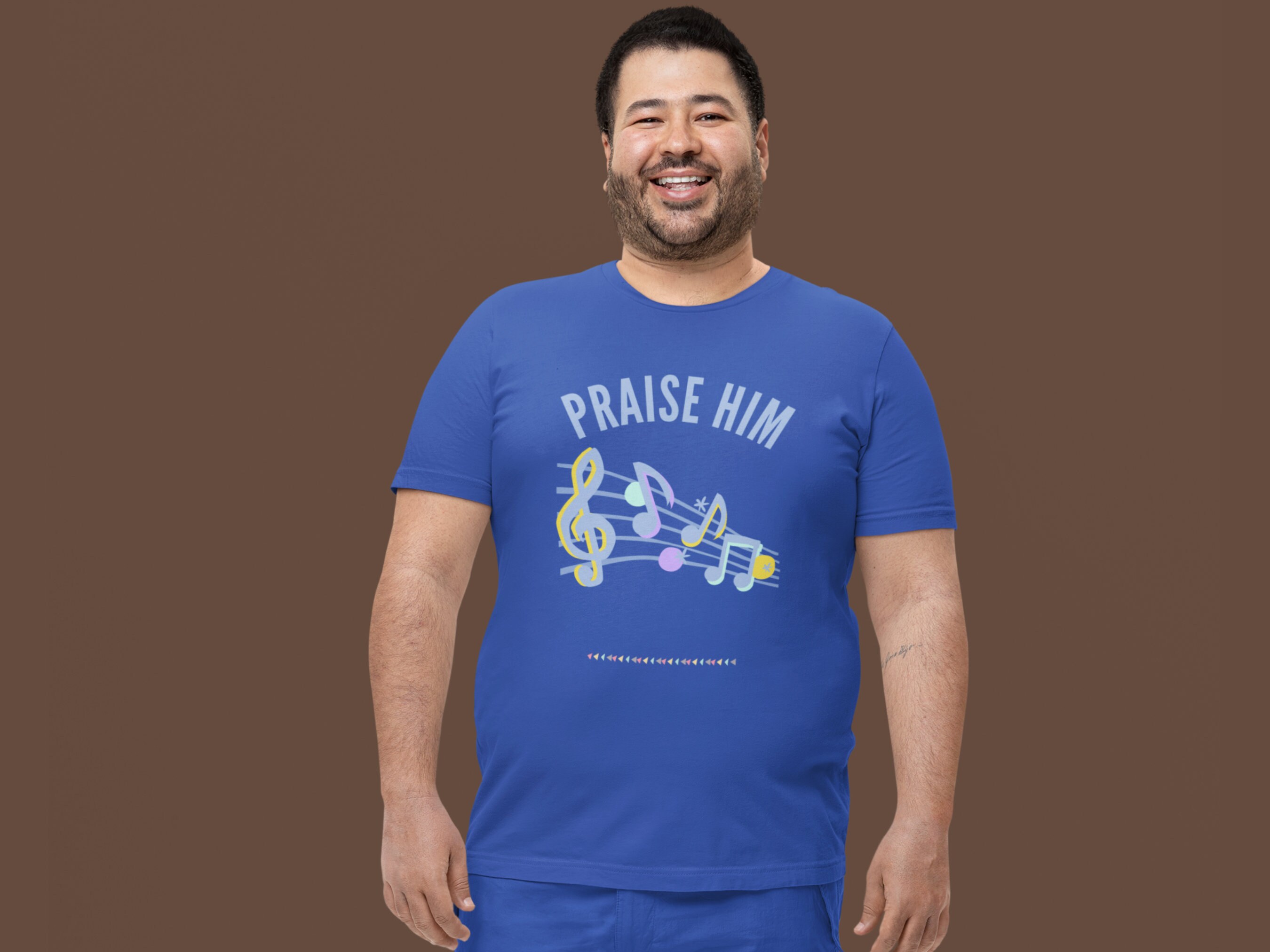 PRAISE HIM Christian T-shirt Worship Leader, Praise Team Shirts - Etsy