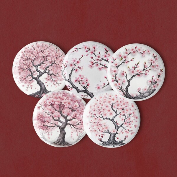 Cherry Buttons - Etsy
