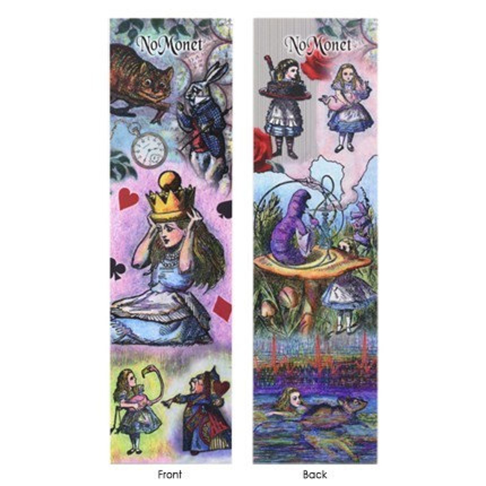Alice in Wonderland Bookmark - Printed Plastic Bookmark - Etsy UK