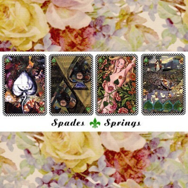 Colors of the Four Seasons Art Playing Card Deck - Etsy