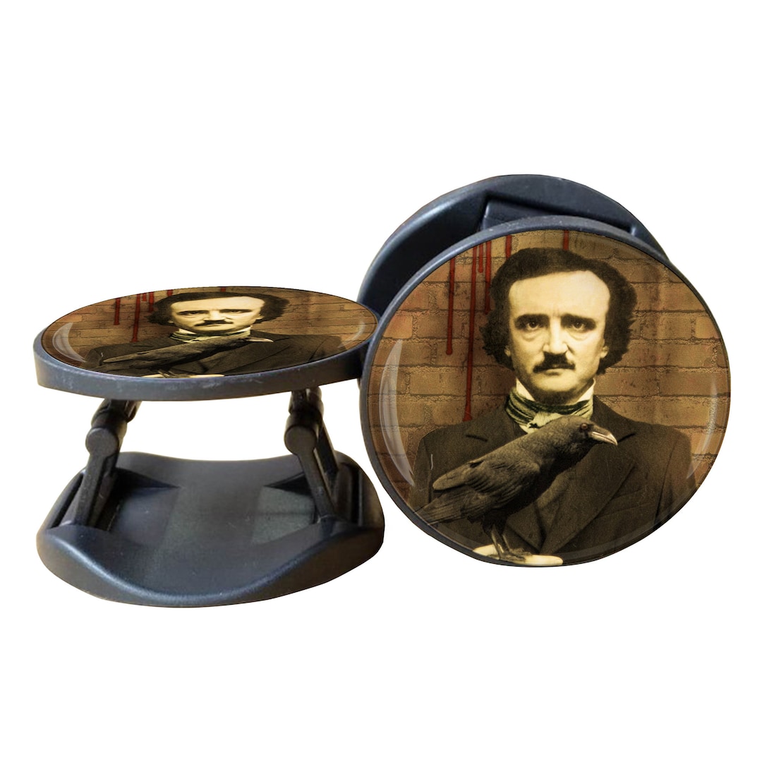 Edgar Allan Poe Raven Nevermore Adjustable Mobile Phone Stand Holder ...