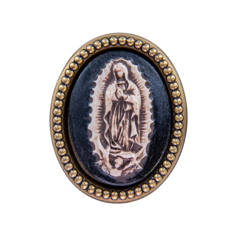 Virgin Mary Pin - Etsy