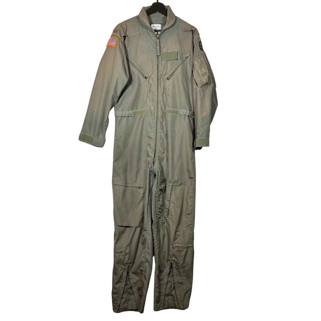 Flyers Coveralls Men Summer Fire Resistant Sage Green CWU-27P Size 40R ...